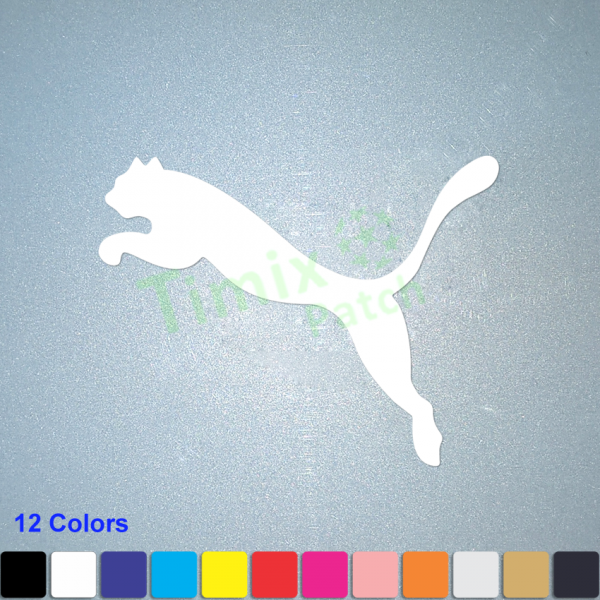 Puma Iron-On Patch Sports LOGO DIY T-Shirt Clothing PU Transfer Sticker ...