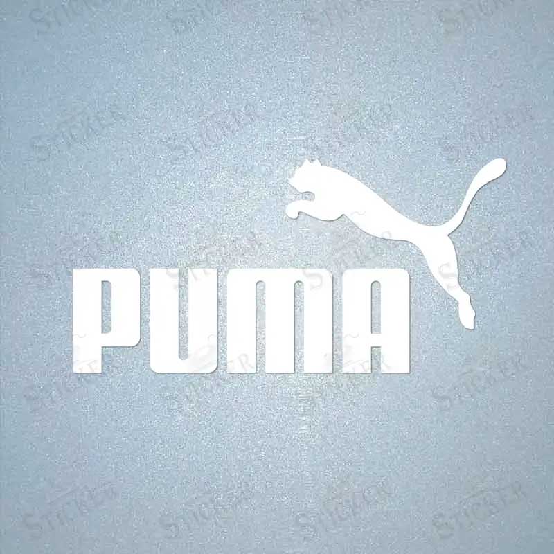 Puma Iron-On Patch Sports LOGO DIY T-Shirt Clothing PU Transfer Sticker ...