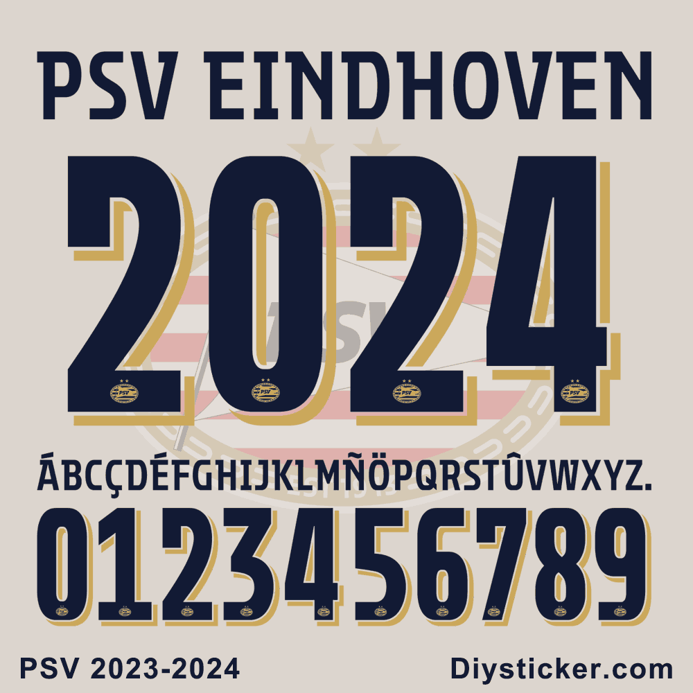 Manchester United 2023 2024 Font Vector Font Downloadclass Of 2024 Font